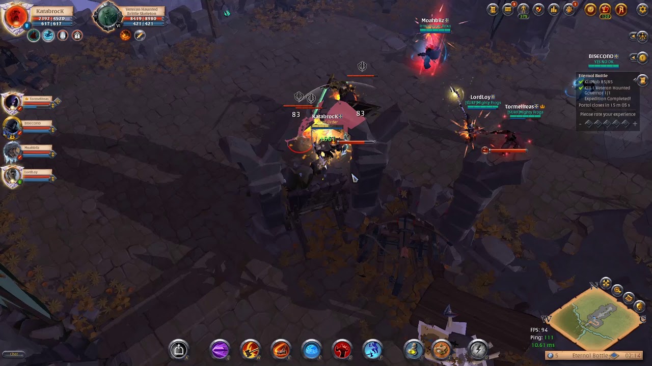 Playing Albion Online - "HCE" - Tank - YouTube