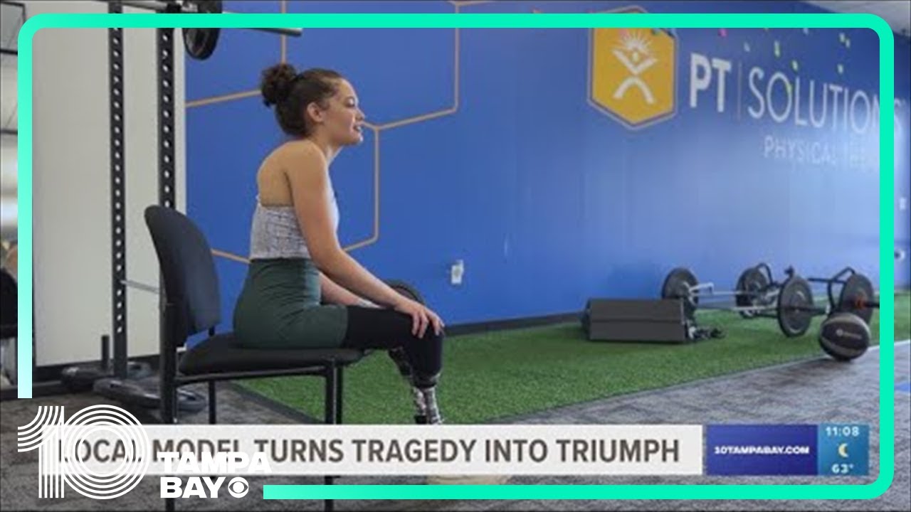 St. Pete model turns tragedy into triumph after becoming a double ...