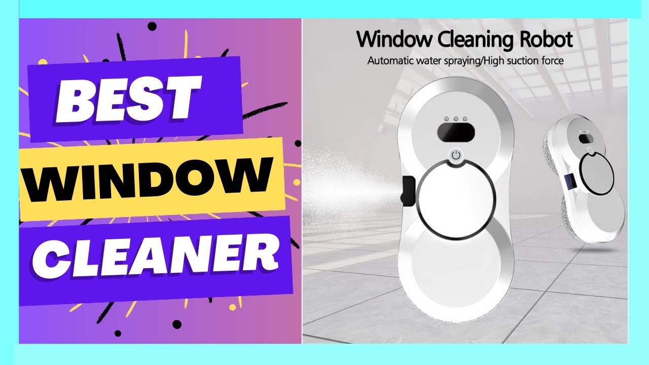 Ultra Thin Robot Vacuum Cleaner With Auto Water Spraying Window Cleaner - YouTube