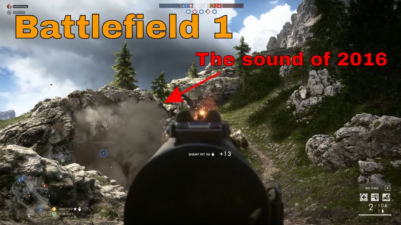 Experience The Mind-blowing Audio Of Battlefield 1 - YouTube
