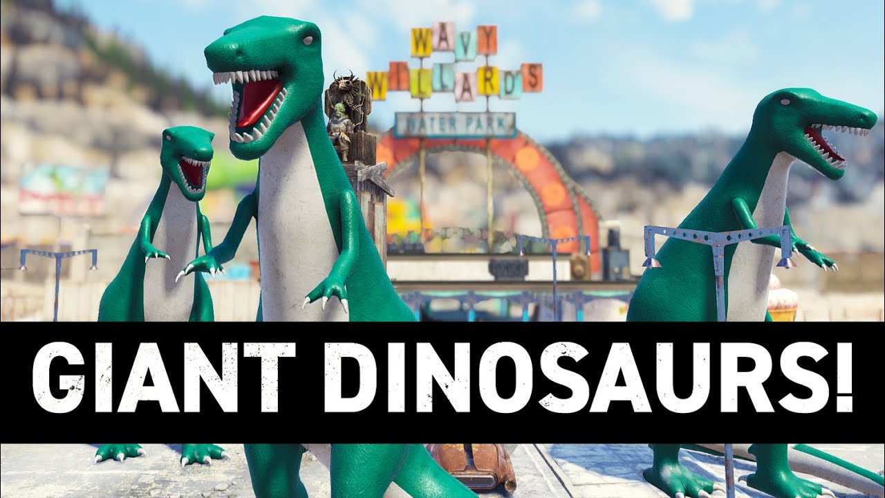 Fallout 76 Just Added GIANT DINOSAURS! | Atomic Shop Review – Fallout ...