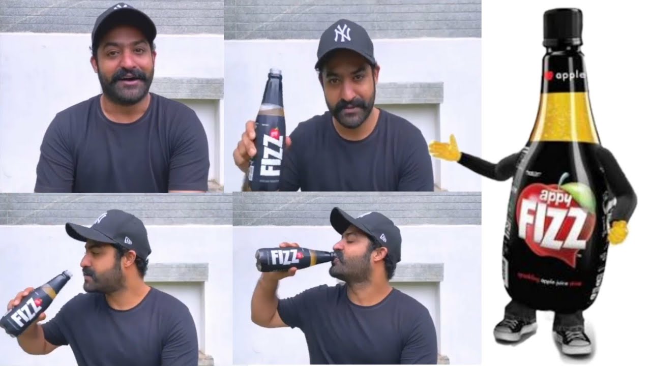 Jr NTR Latest Feel The Fizz Video 😍 | Appy Fizz | MH NTR Fans - YouTube