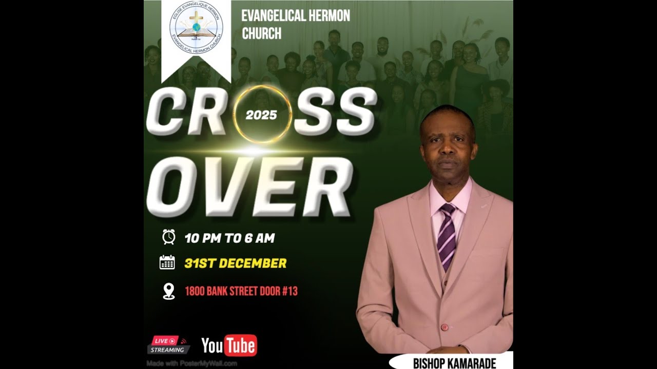 CROSSOVER NIGHT SERVICE 2025 - YouTube