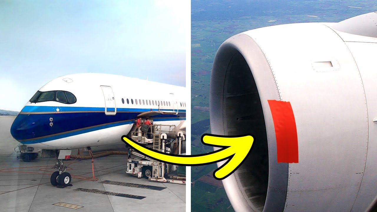 Voici Pourquoi Il Est Possible De Réparer Les Avions Avec Du Ruban ...