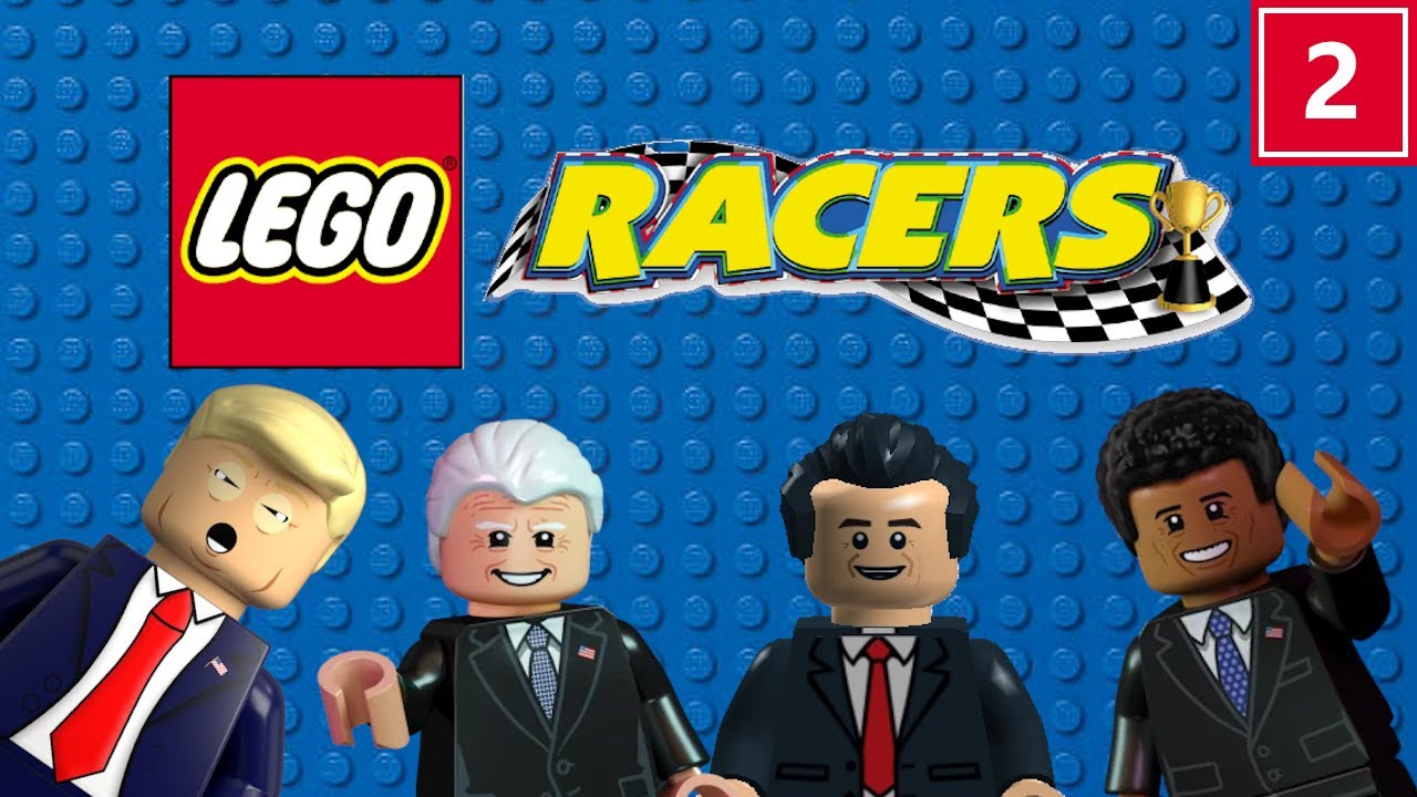 US Presidents Play Lego Racers [Part 2] - YouTube