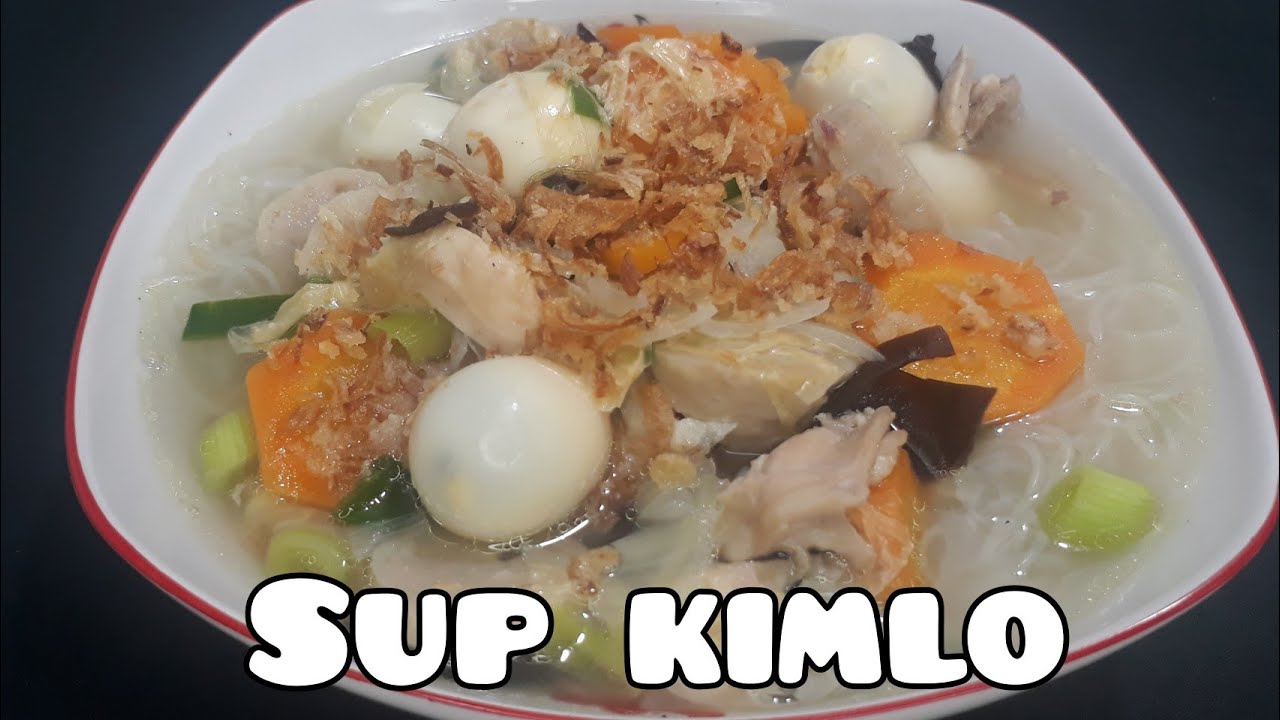 RESEP SUP KIMLO/Buat lauk mantap/digadoin seger#supkimlo - YouTube