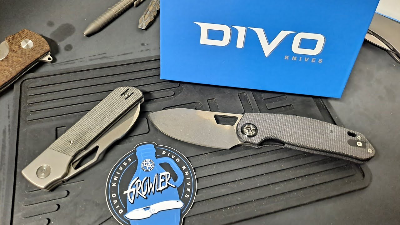 The Divo Knives Growler true first impression - YouTube