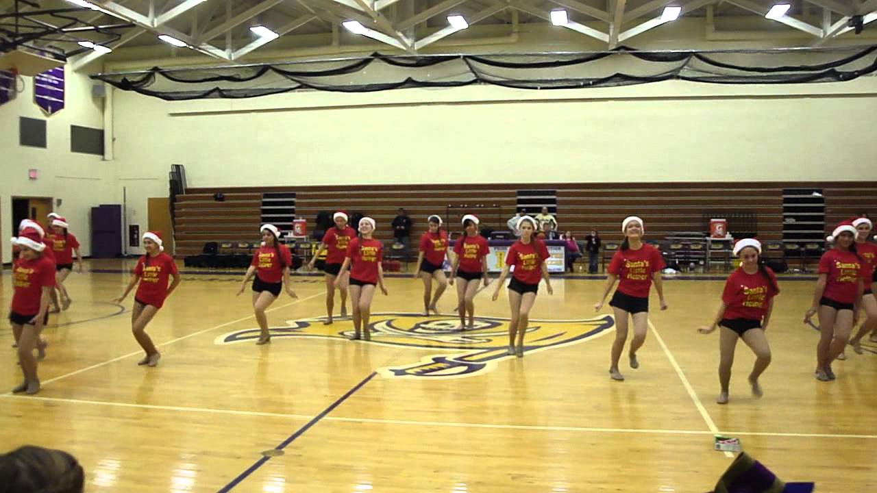 Islip Kickline- Christmas 2011 - YouTube