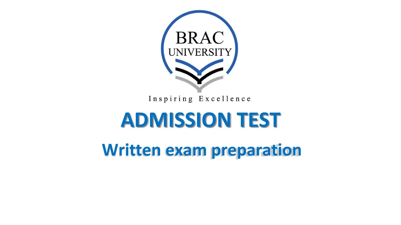 BRAC University written exam preparation - YouTube