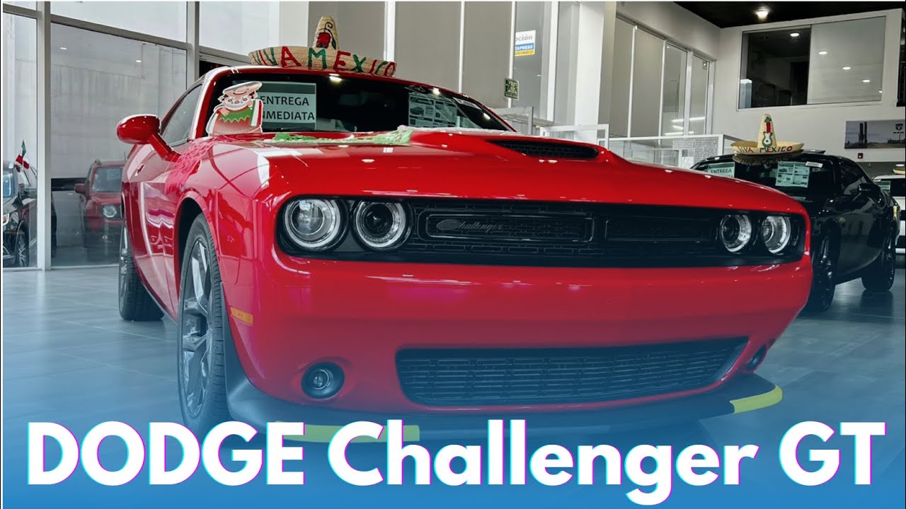 Dodge Challenger 2022 GT - Version básica. Vistazo - YouTube