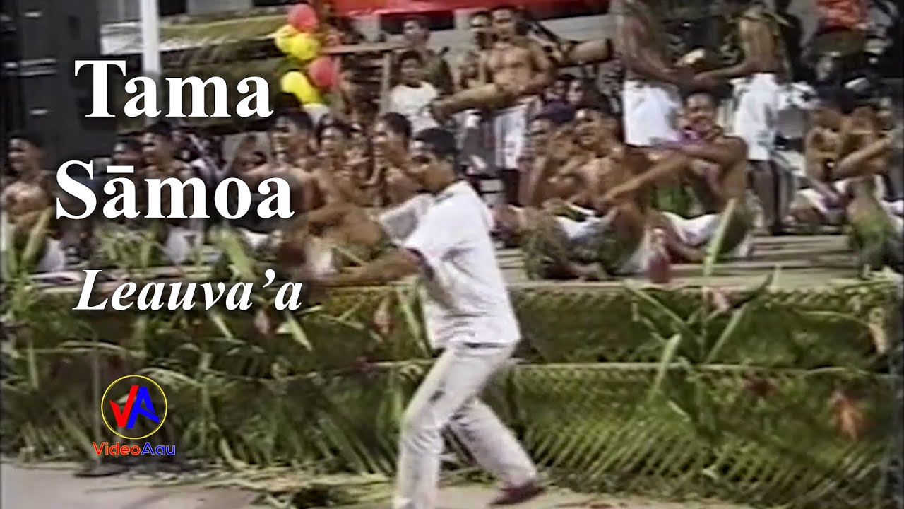 TAMA SAMOA Leauva'a : Siva fa'aleaganu'u - YouTube