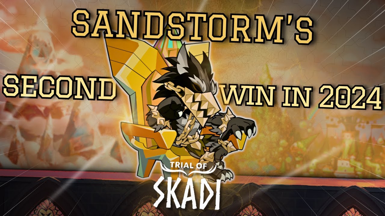 SANDSTORM'S Second Tournament Win of 2024! | Brawlhalla Trial of Skadi ...