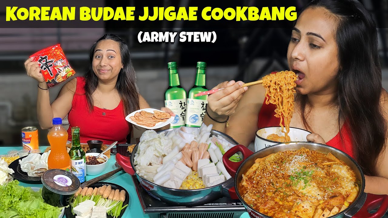 Korean Army Stew (Budae Jjigae) at Home | Hot Pot Recipe & Ingredients ...