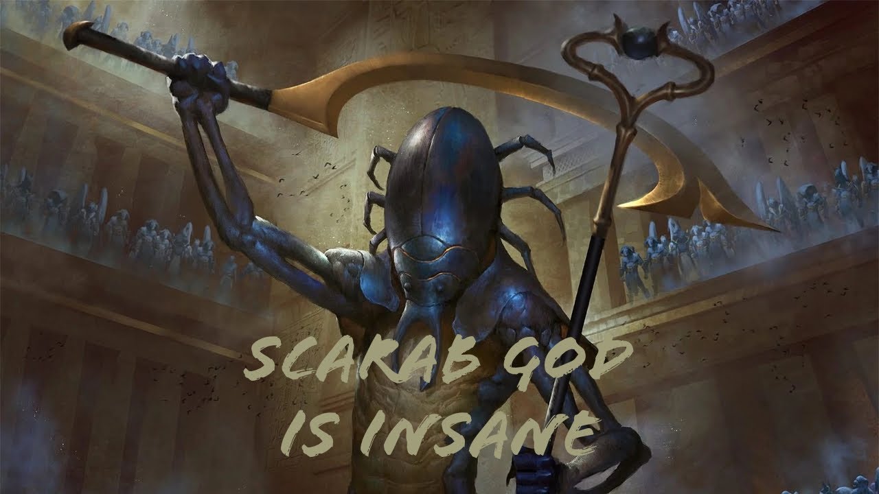 Magic The Gathering Arena The Scarab God Zombie Deck - YouTube