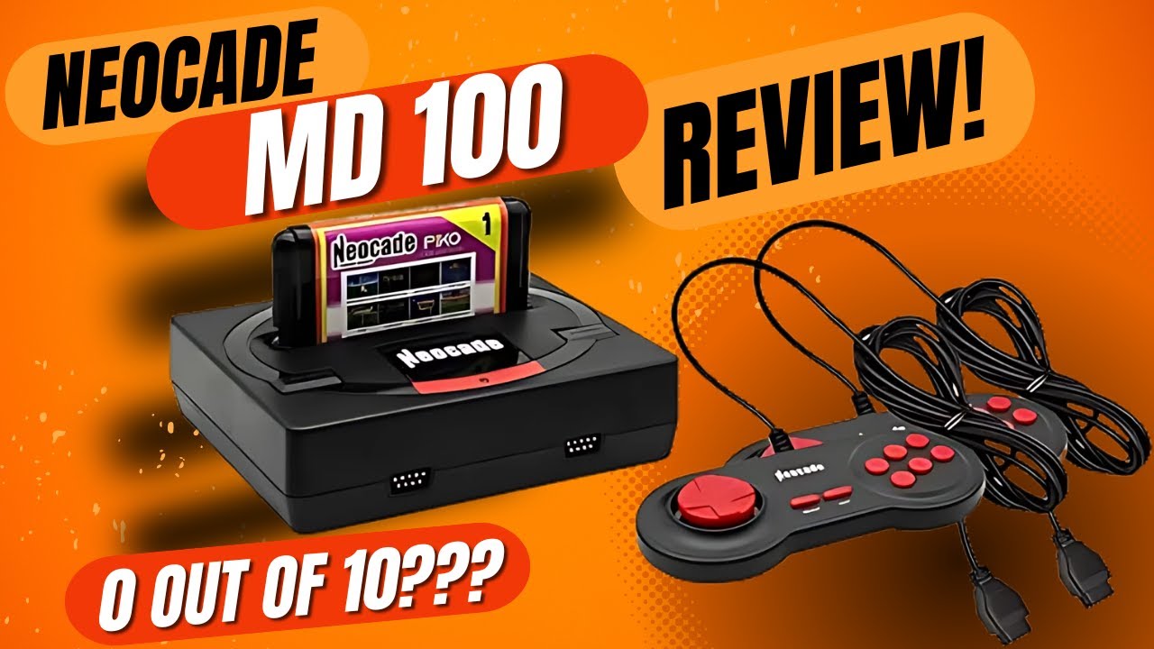 I TRIED to Review The Neocade MD100 SEGA Genesis Console... - YouTube