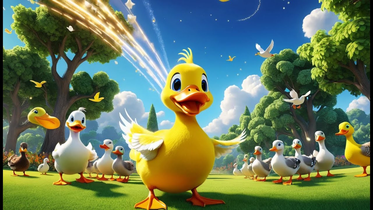 Ducky Flappy Wings Go Flap Flap Flap | Catchy Duck Song for Kids | Fun ...