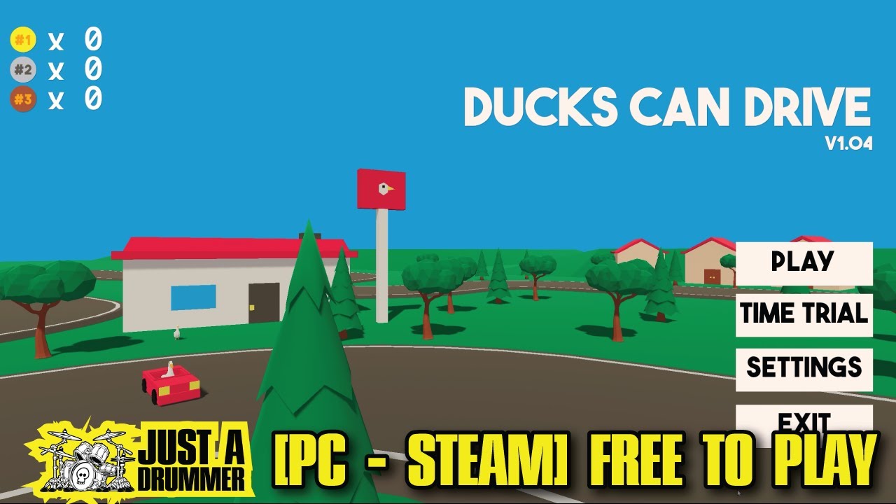 Ducks can Drive - [PC - Steam] Free to Play - Gameplay & Impressions ...
