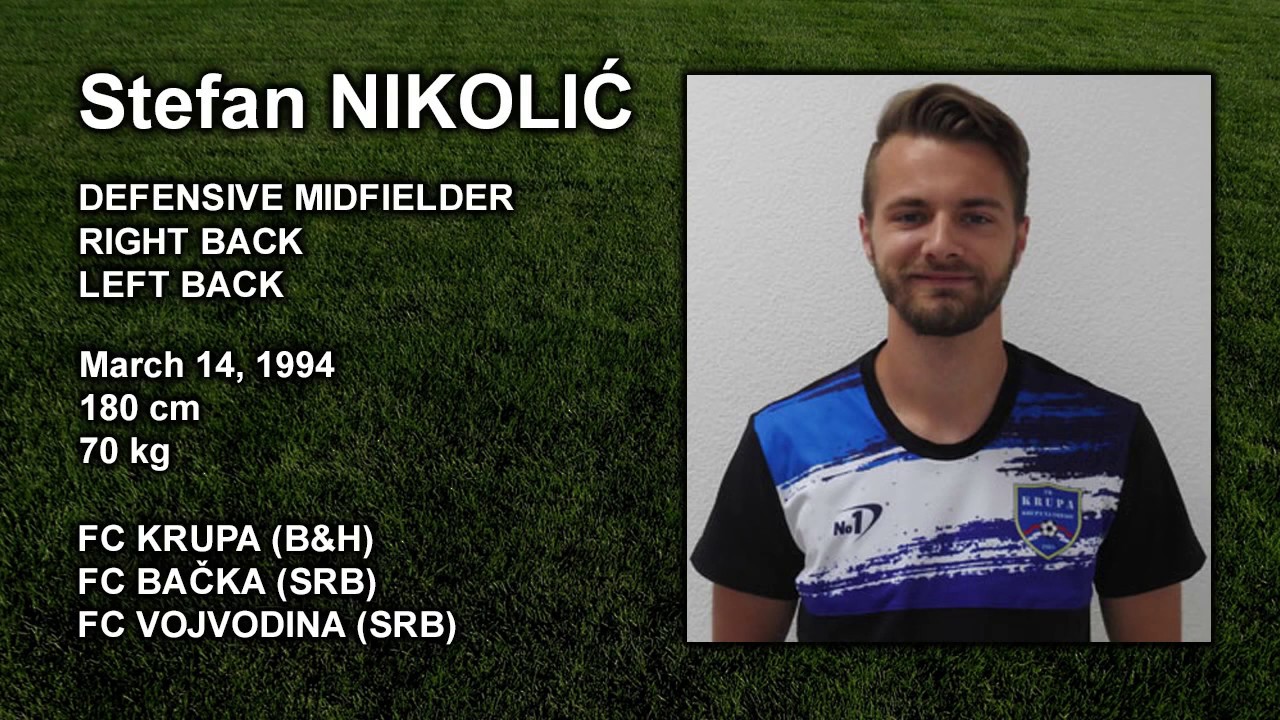 STEFAN NIKOLIC FC KRUPA HIGHLIGHTS - YouTube