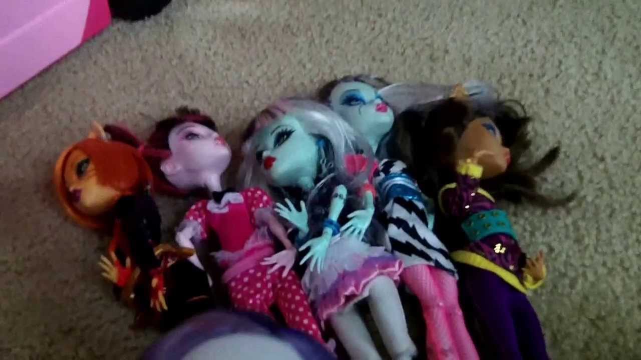Monster High Camping Trip Part 2 - YouTube