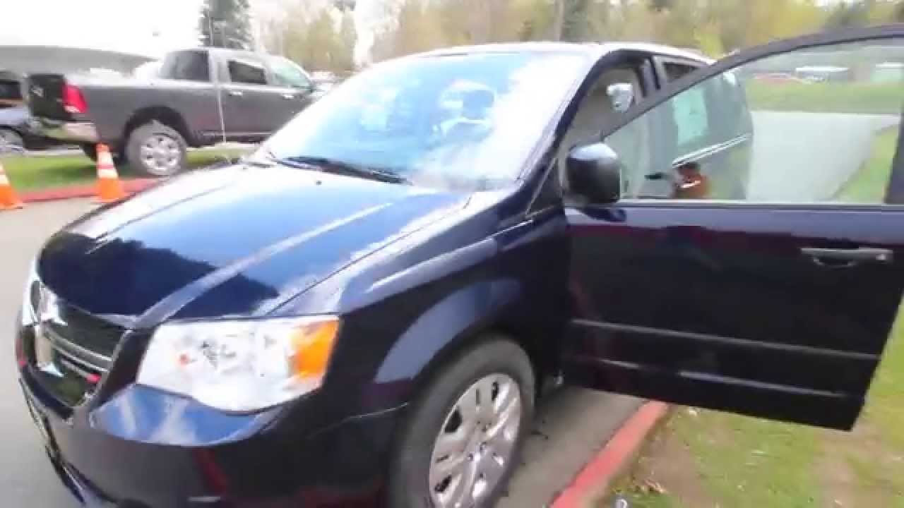 2014 Dodge Grand Caravan | Blue | ER331610 | Seattle | Bellevue - YouTube