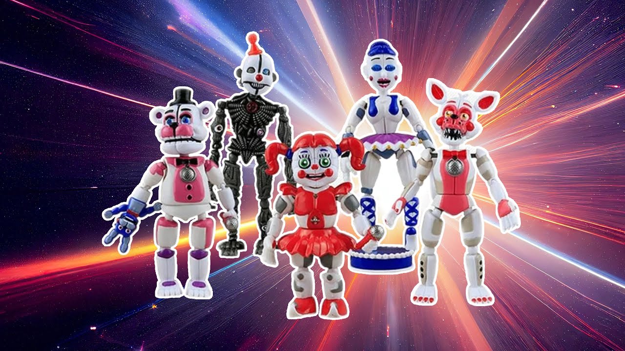 ViseNt Five Nights at Freddy’s Unboxing [Funtime Foxy, Belora, Enard ...