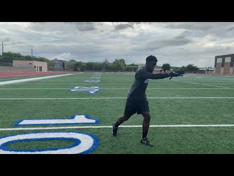 How to jump curl and comeback routes T-break vs bicycle step - YouTube