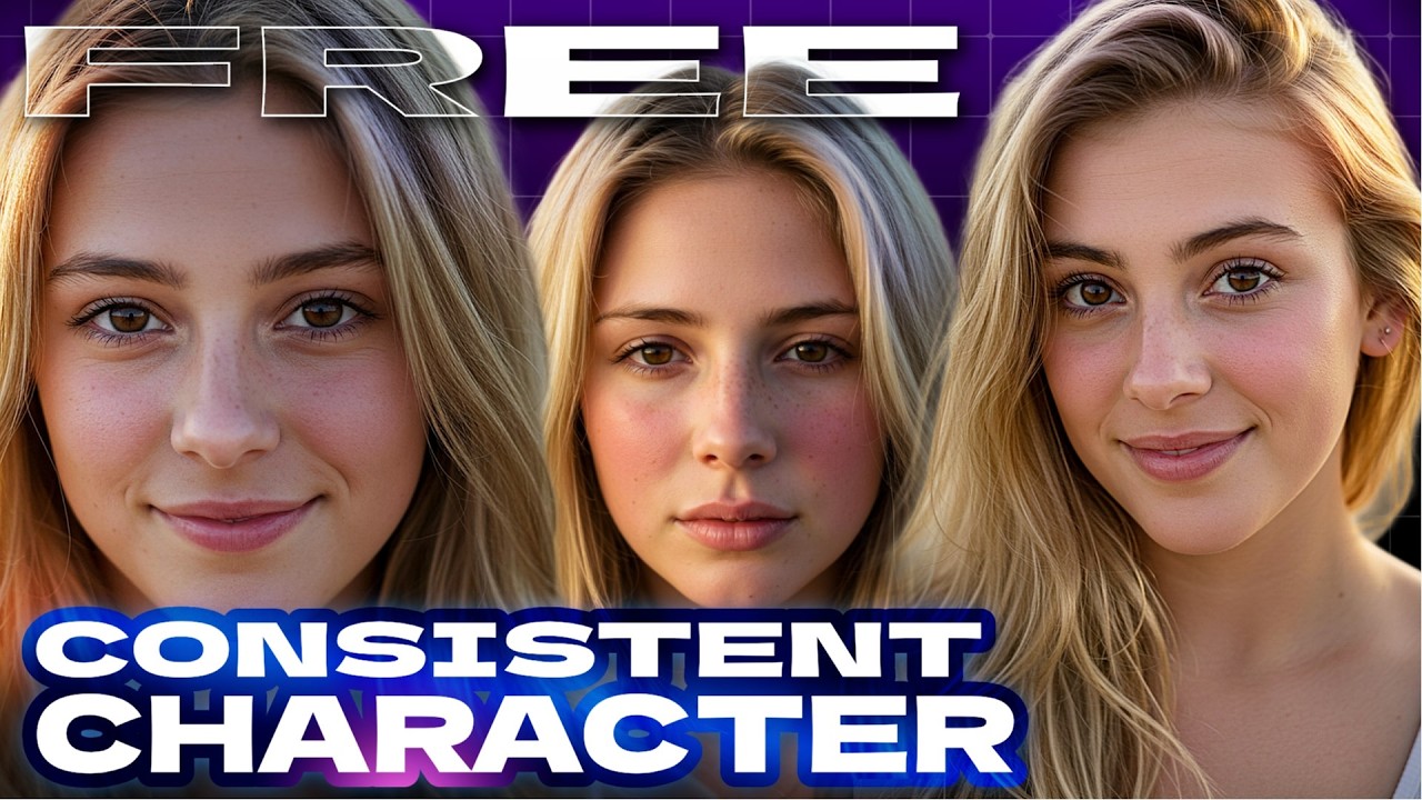 3 Ways to Create CONSISTENT CHARACTER or AI INFLUENCER for FREE - YouTube