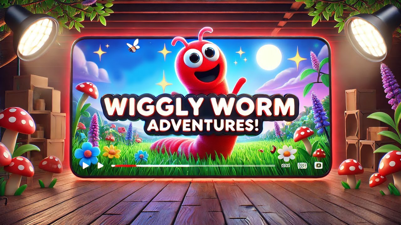 Wiggly Worm Adventures: The Cutest Nursery Rhyme! - YouTube