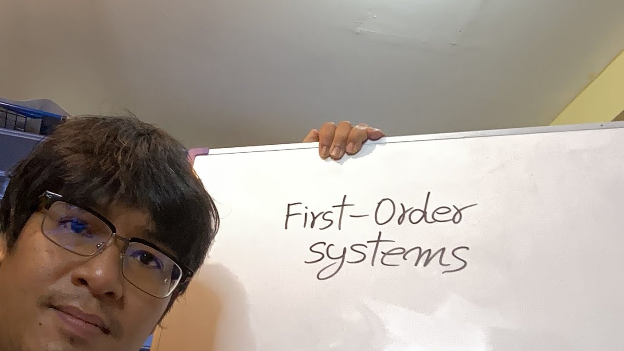 ระบบควบคุมอันดับหนึ่ง ตอนที่1 First order control systems part1 - YouTube