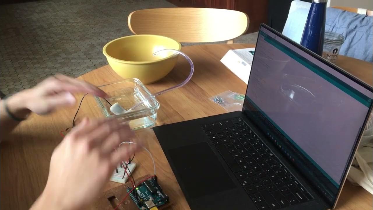 Controlling submersible pump with Arduino - Case 2 - YouTube