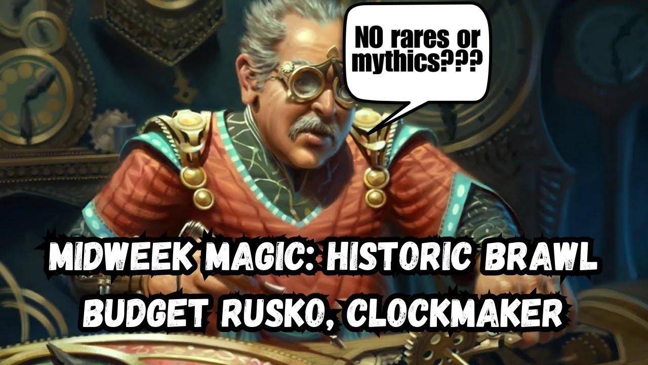 winning with NO RARES OR MYTHICS! midweek magic: historic brawl. budget ...