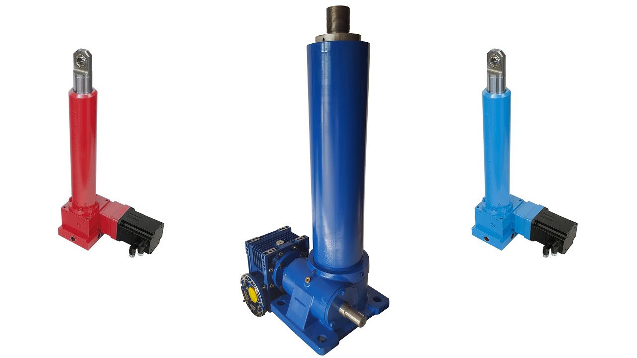 Heavy duty Screw Jack/ Screw Jack with Reducer and Motor - YouTube