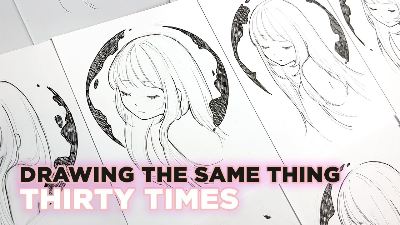 What I learned drawing the same thing 30 times - YouTube