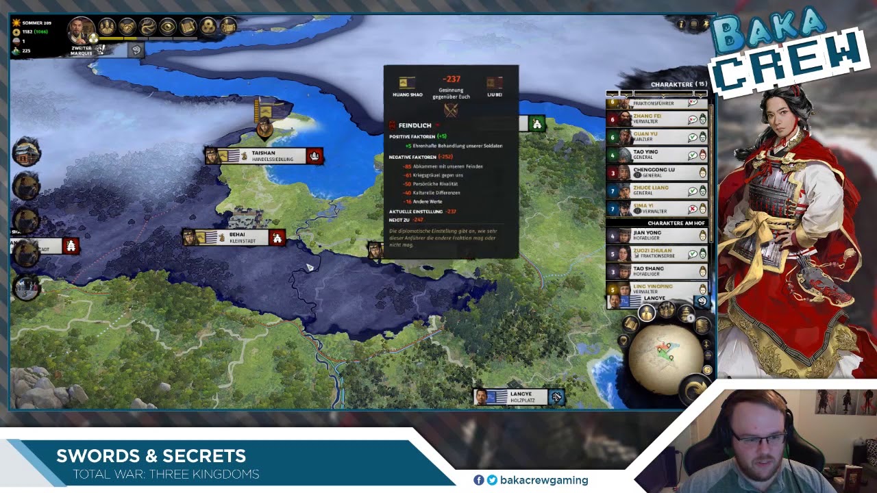 [Swords & Secrets] Total War: Three Kingdoms #3 - YouTube
