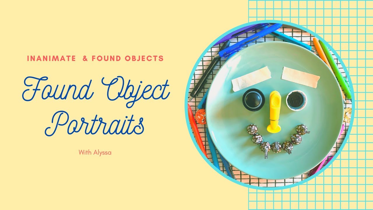 Found Object Portraits - YouTube