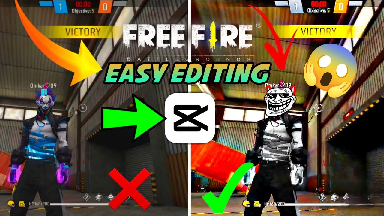 How Make Video Editing In Free Fire Slow motion 🔥 Slow motion Edit Kase ...