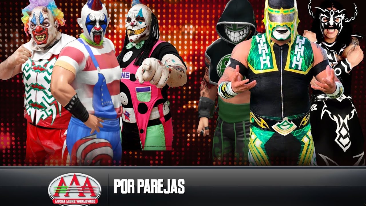 los psycho circus 2007 vs los vipers|triple aaa||wwe 2k24 - YouTube