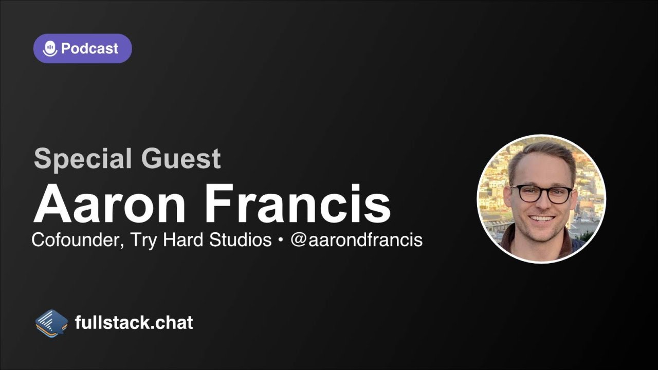 Special Guest Aaron Francis - YouTube
