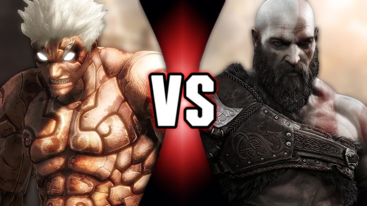 Asura vs Kratos | Sprite Animation | Asura's Wrath vs God Of war - YouTube