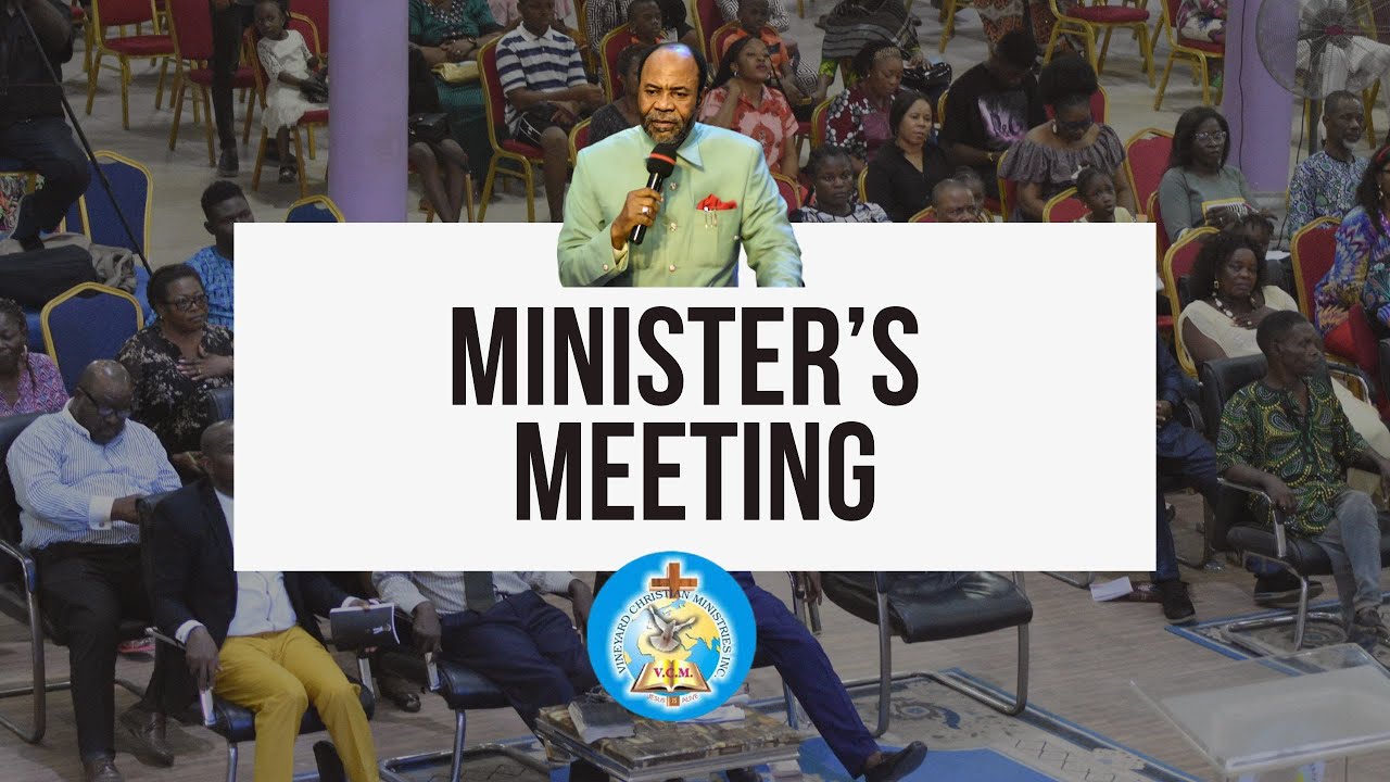 MINISTER'S MEETING - ARCHBISHOP A.A. JOHN OSA-ONI - YouTube