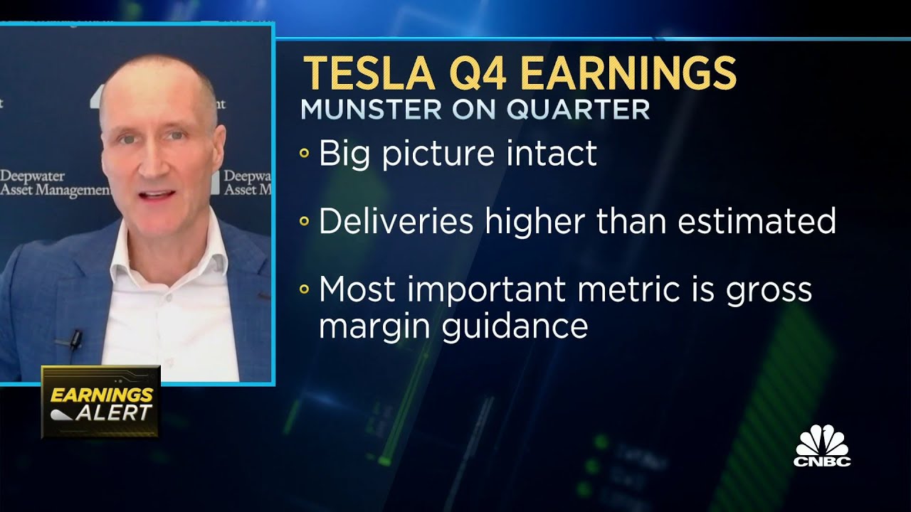 Tesla's most critical metric is gross margin guidance, says Deepwater's ...