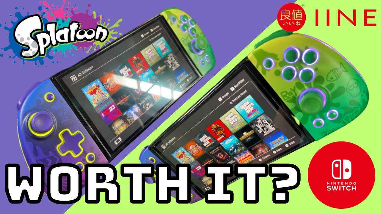 IINE Nintendo Switch Neptune Mechanical Joypad | Full Review - YouTube