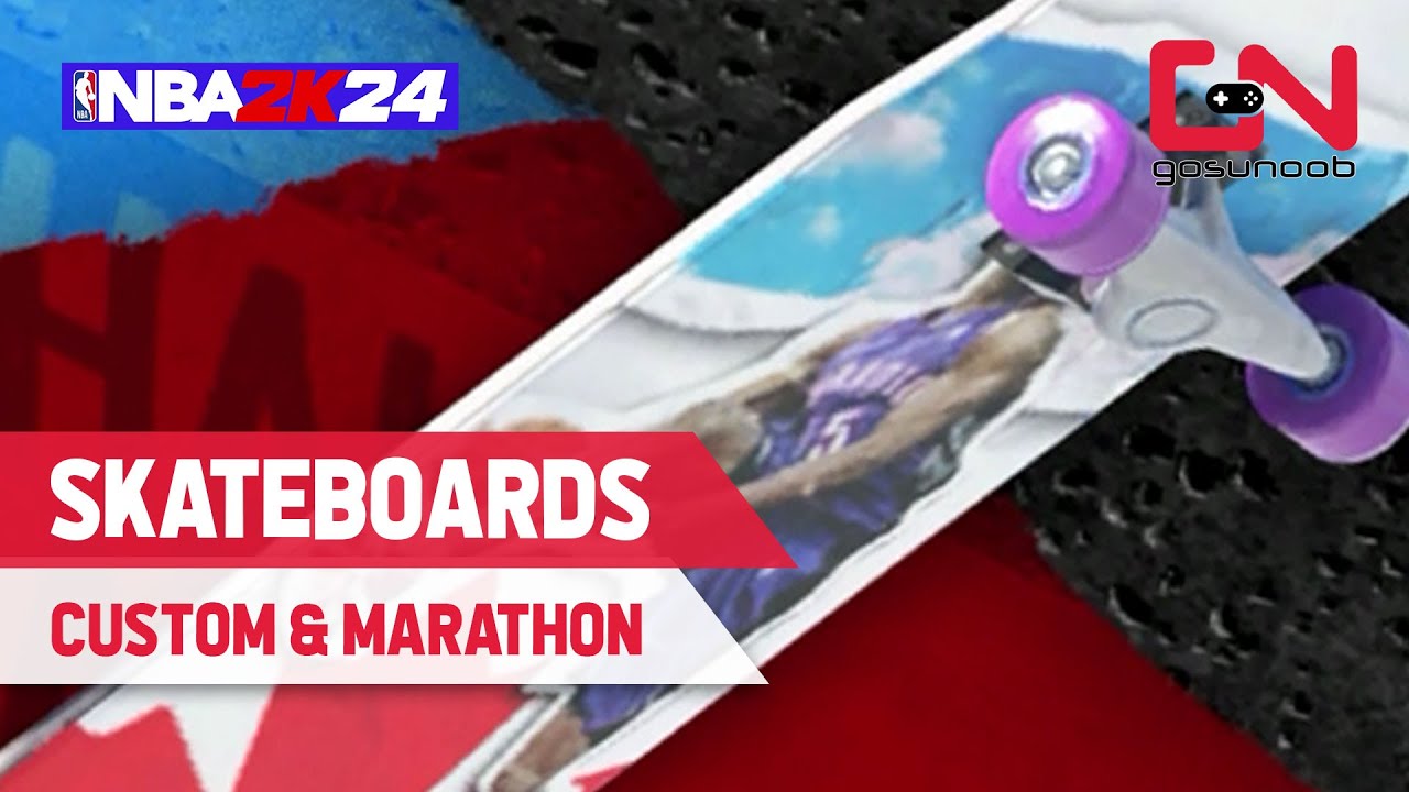 NBA 2K24 Skateboard Skins Store - YouTube