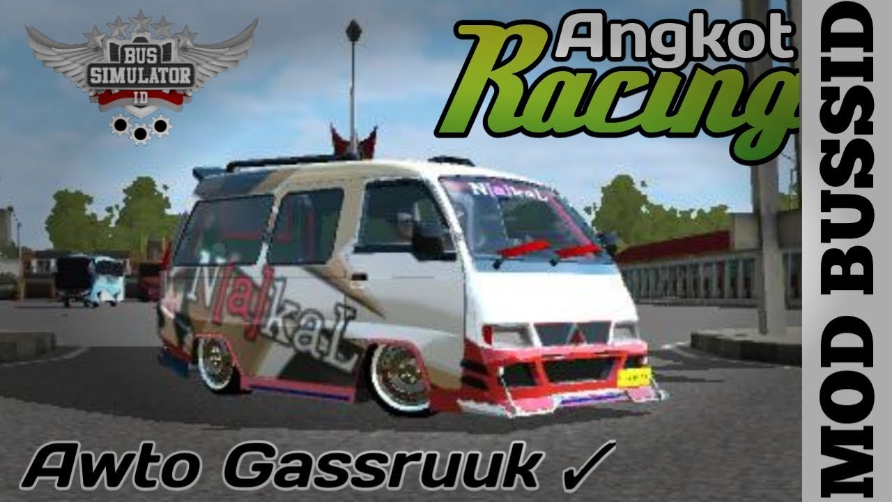 Mod bussid Angkot Racing v2 by BMI Free Livery awto gasruk| BUSSID ...
