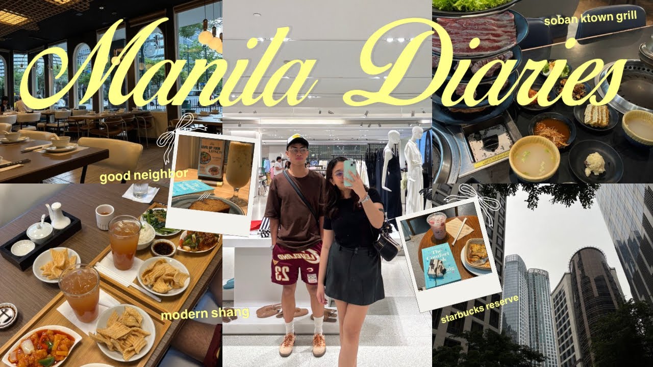 digital diaries 💌 bgc date ideas, cafe vlog, samgyup date, chinese food ...