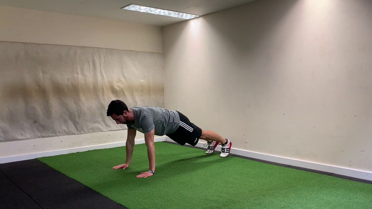 Push Exercise Series - Gym - Hands Off Press Ups - YouTube