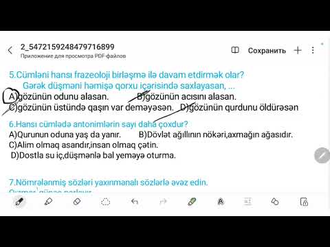 5-ci sinif Azərbaycan dili KSQ 2