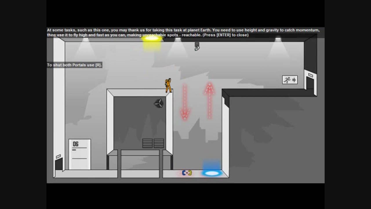 Portal - The Flash Version Part 1 Level 1-14 (HD) - YouTube