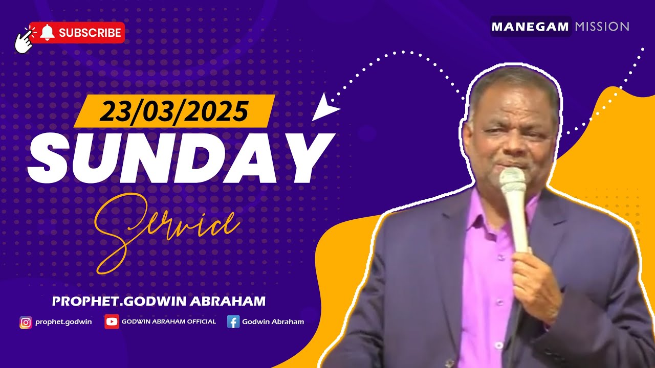 SUNDAY SERVICE | PROPHET.GODWIN | 23 / 03 / 2025 - YouTube