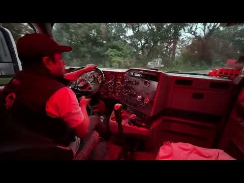 Subimos la curva extrema de el caracol y estaba lloviendo